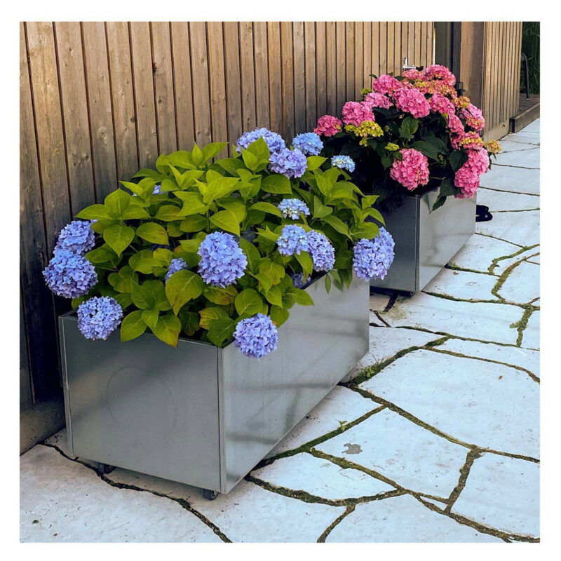 Land Plus Højbed og kapilærkasse skjuler på hjul, galvaniseret → Se ...