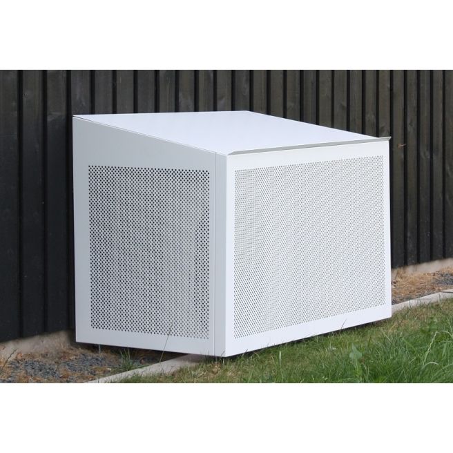 Superroof Maggie - hvid - Varmepumpe skjuler → Se online her!